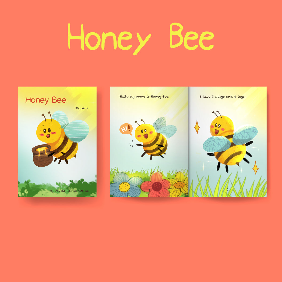Honey Bee By AlMaha Rashed AlMheiri ( Book 2 ) — Rainbow Chimney