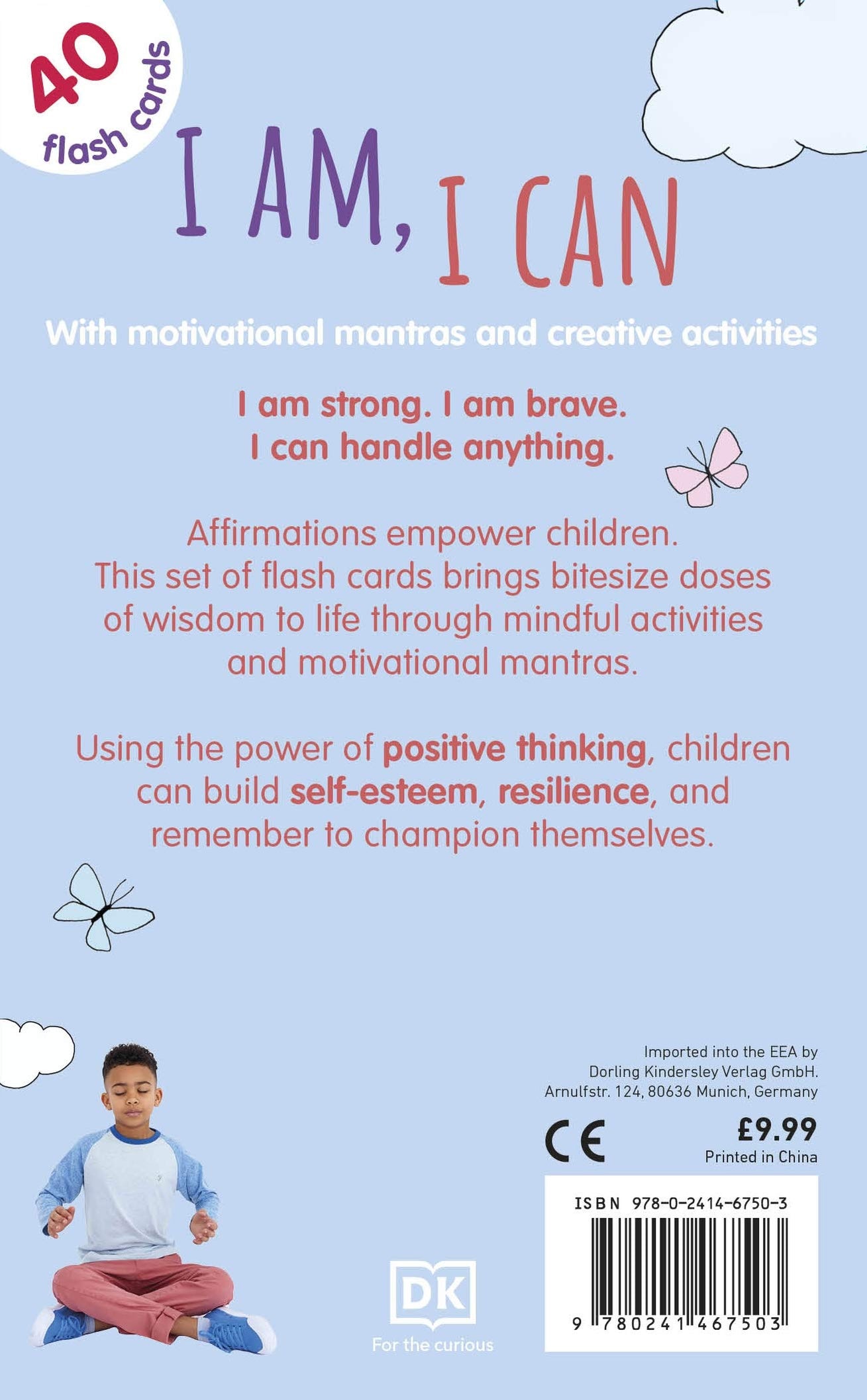 I Am, I Can: Affirmations Flash Cards for Kids — Rainbow Chimney