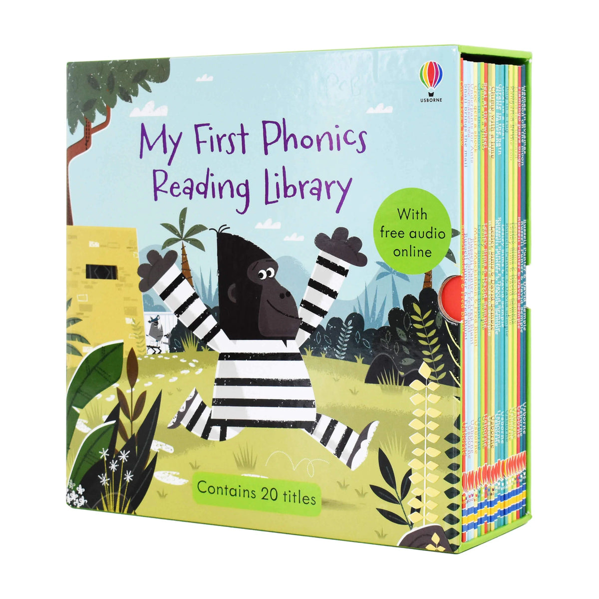 Usborne Phonics Readers: 20 Books SET — Rainbow Chimney
